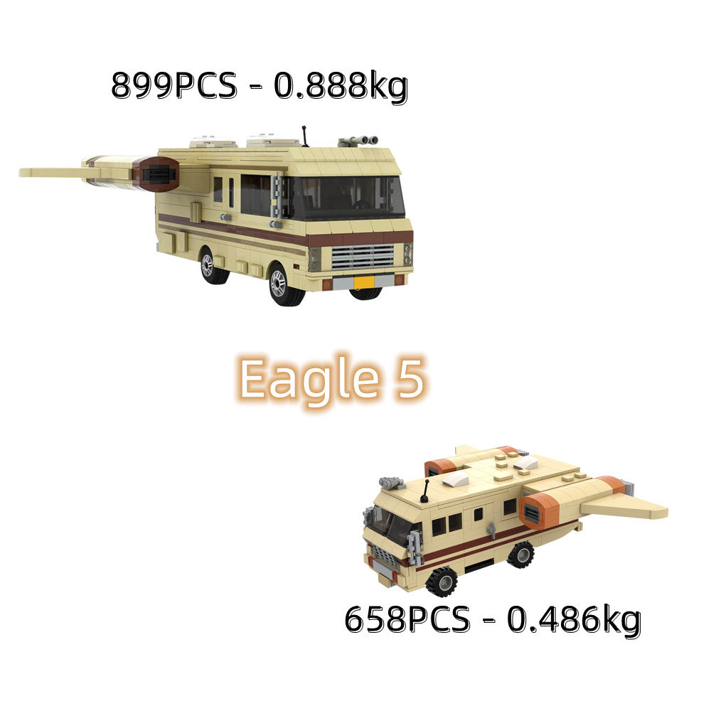 658PCS Spaceballs Eagle-5 MOC Building Block Bricks – mocpixel 658PCS Spaceballs Eagle-5 MOC Building Block Bricks – mocpixel