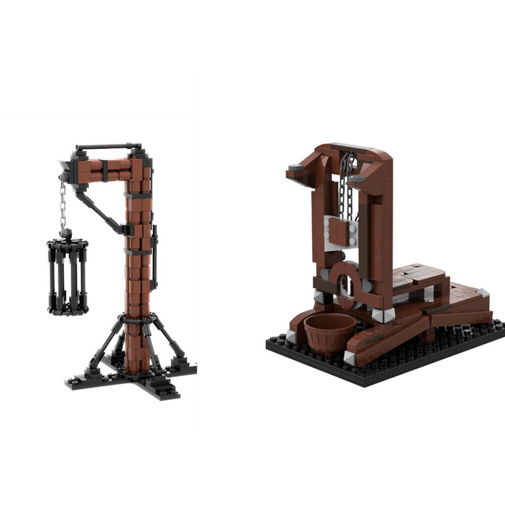 Guillotine/ Gibbet MOC Building Block Bricks |MocPixel – mocpixel