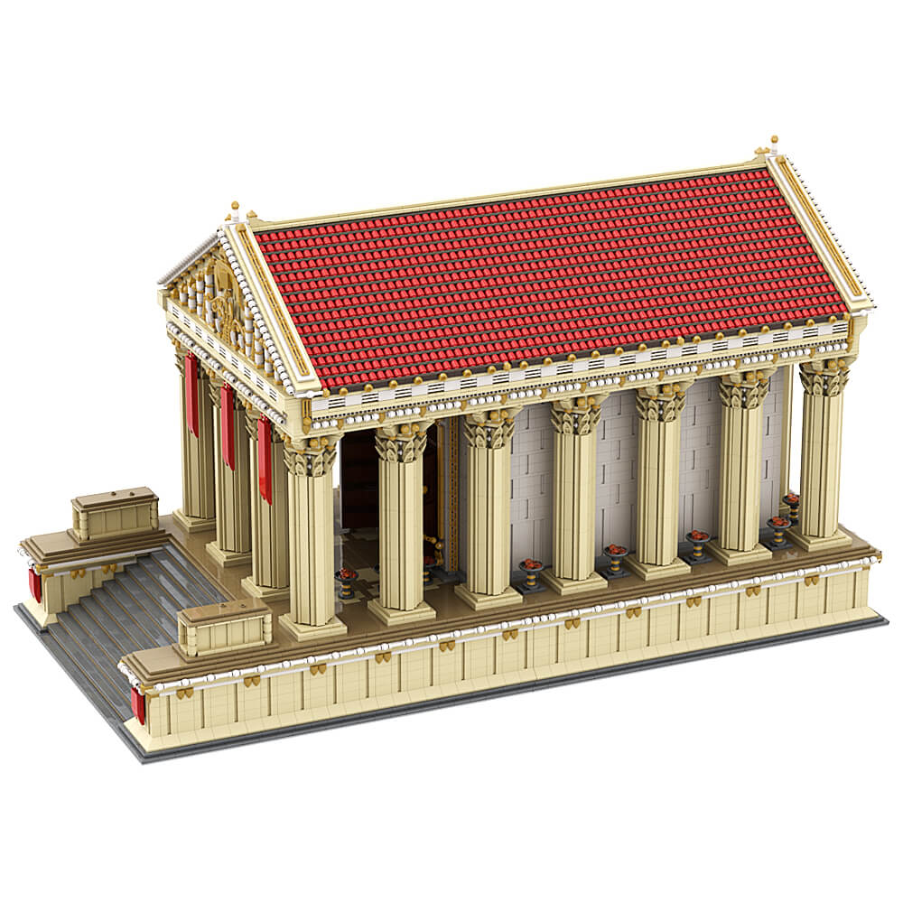 20309PCS Ancient Roman Temple MOC Building Block Bricks |MocPixel ...