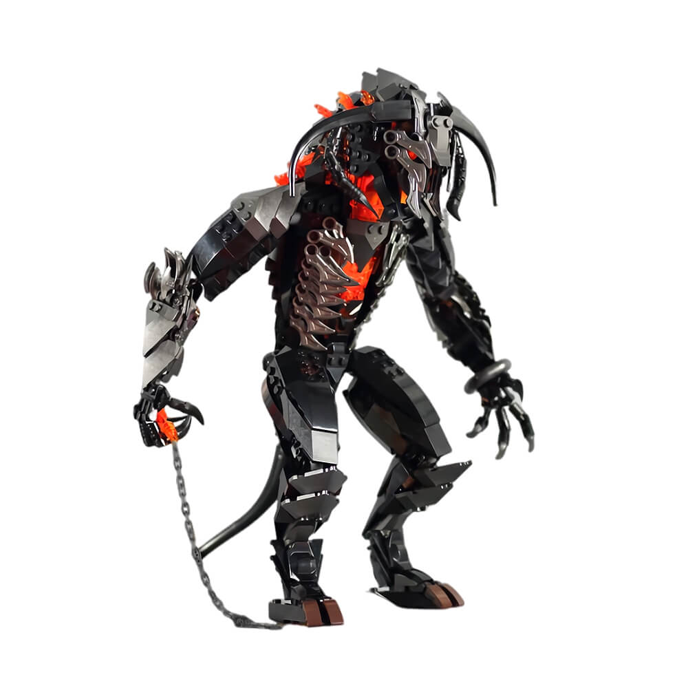 728PCS Lord Of Rings——Balrog Of Moria MOC Building Block Bricks |MocPi ...