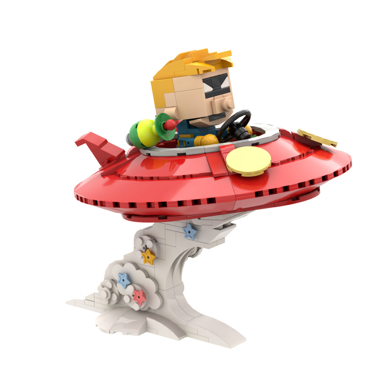 280PCS Spaceman Spiff Calvin And Hobbs MOC Building Block Bricks |MocP ...
