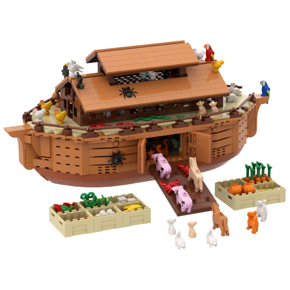 888PCS Noah'S Ark MOC Building Block Bricks |MocPixel – mocpixel