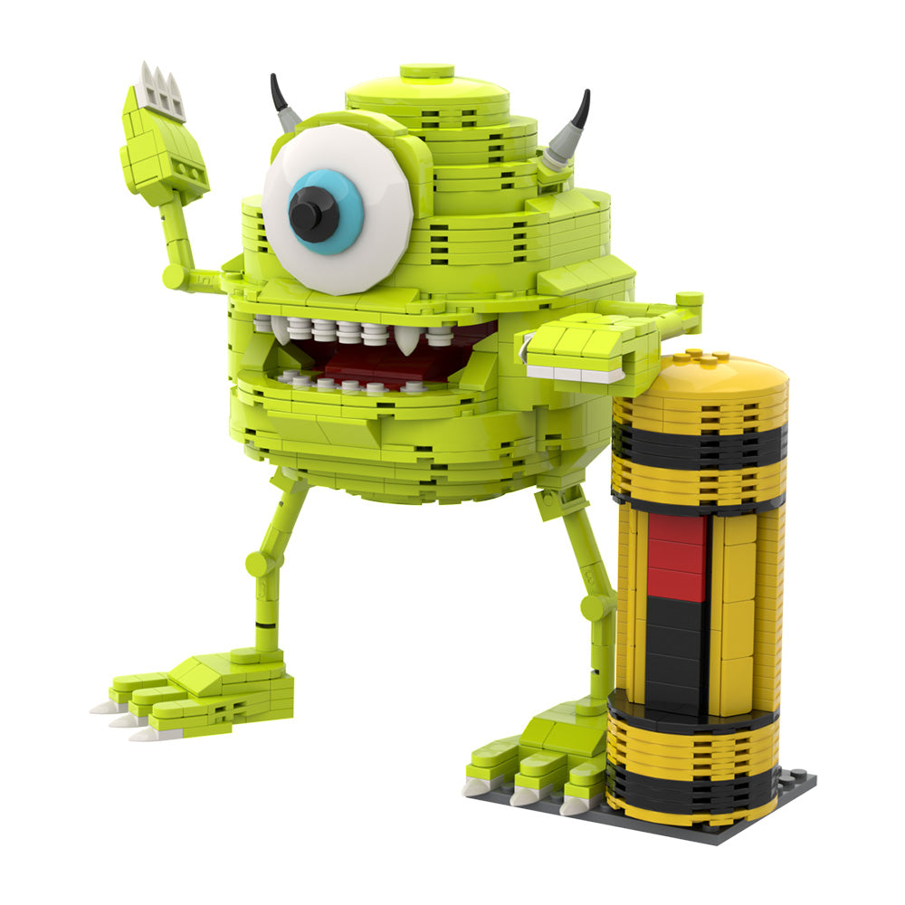 566PCS Monsters Mike MOC Building Block Bricks |MocPixel – mocpixel