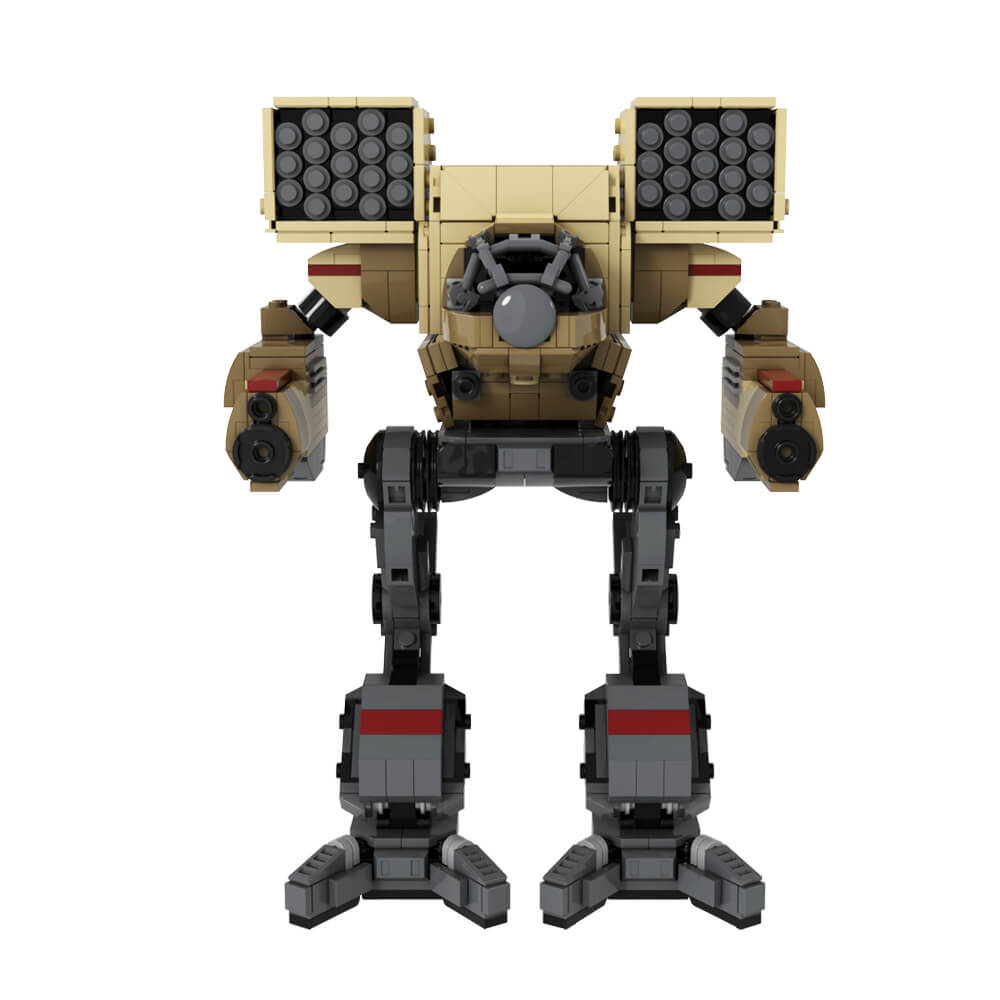 1226PCS Mad Cat Omnimech (Clan Wolf) MOC Building Block Bricks |MocPix ...