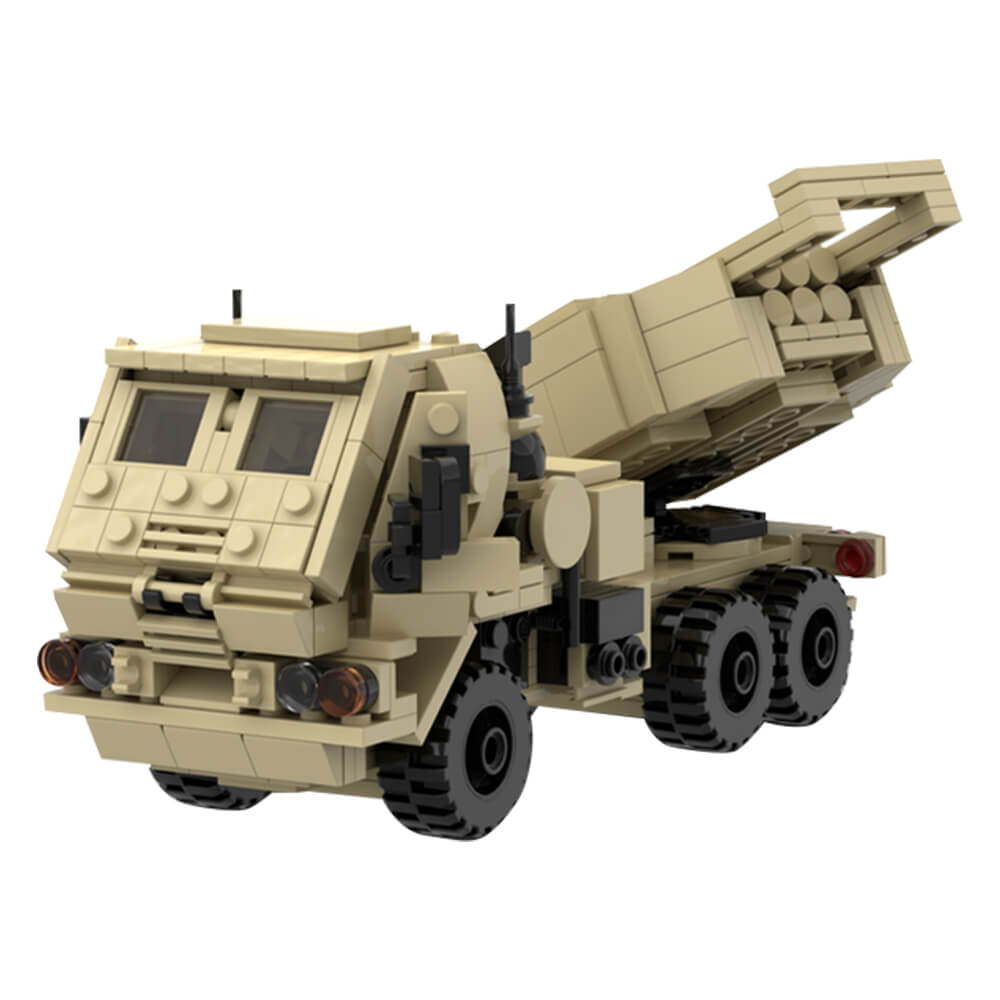 543PCS Army Collection - M142 Himars - M1140 Fmtv-Truck MOC Building B ...