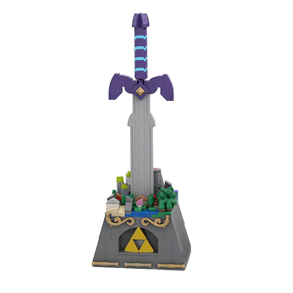 383PCS MOC-36344 Zelda MOC: The Master Sword & Dark Link Sword DIY ...